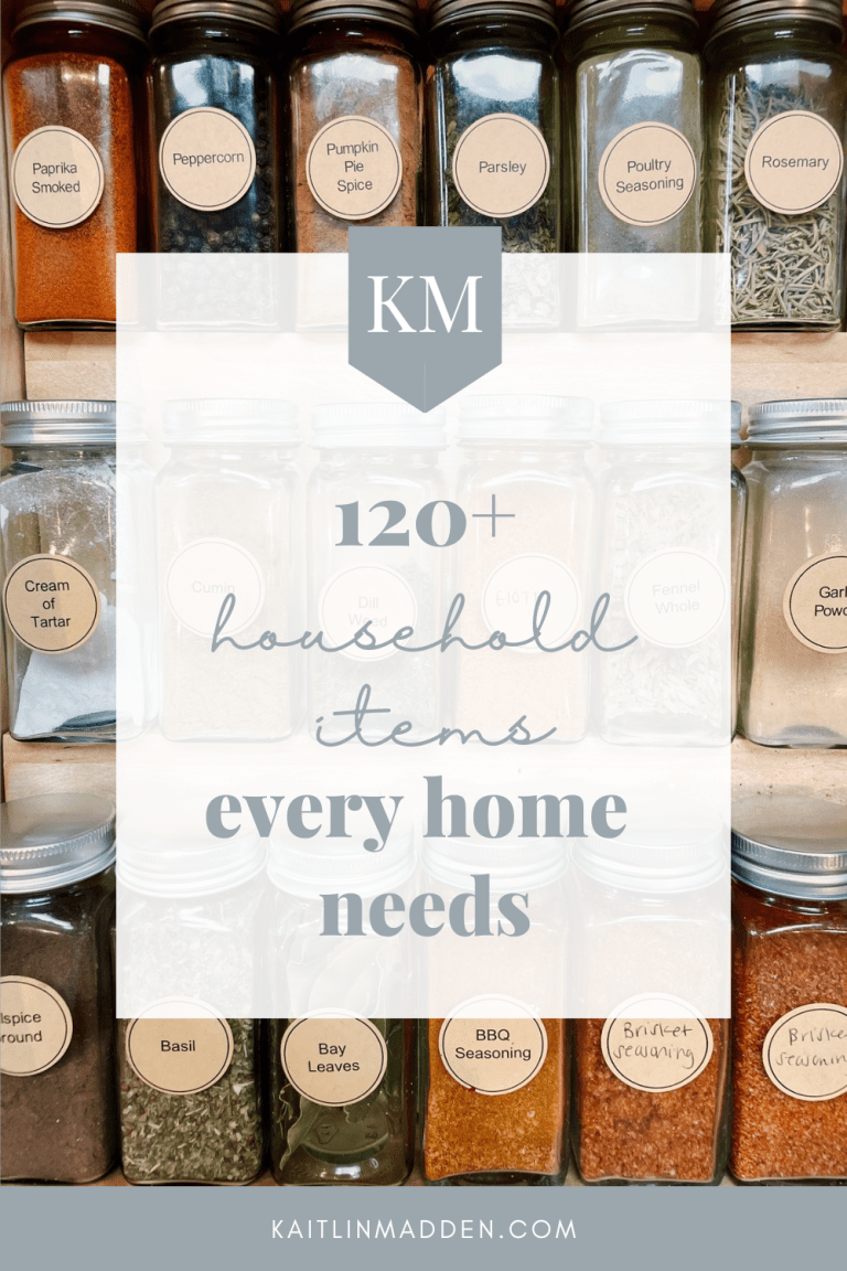115 Household Items You Need at Home